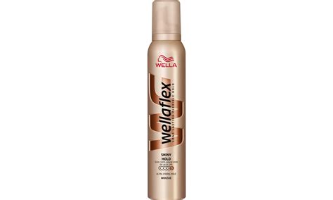 Wella Wellaflex Shiny Hold Αφρός Μαλλιών για Όγκο Λάμψη Πολύ Δυνατό