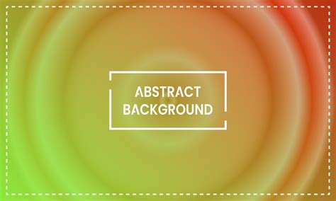 Red And Light Green Circle Radial Gradient Abstract Background With Frame Simple Blur Shiny