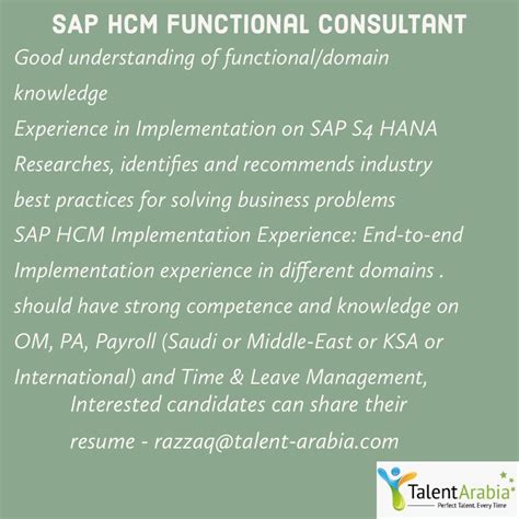 Urgentrequirement Sap India Hcm Abdul Razzaq Siddiqui