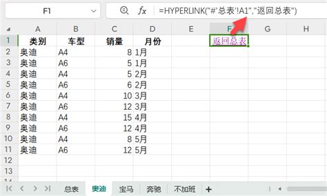 总表录入数据，分表自动更新，新函数太方便了（改善版） 知乎