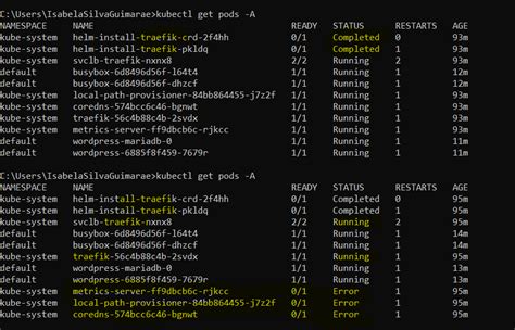 Traefik Pods Keep Running And K8s Pods Go From Running To Error Status