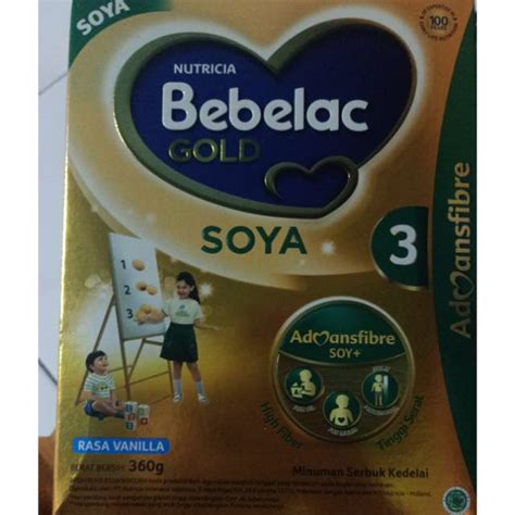 Jual Bebelac Soya 360g Indonesia Shopee Indonesia