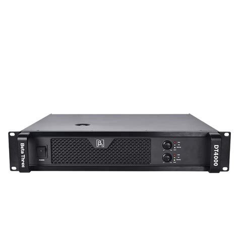 Dt4000 Professional Class D Amplifier Dt Series Class D Amplifier