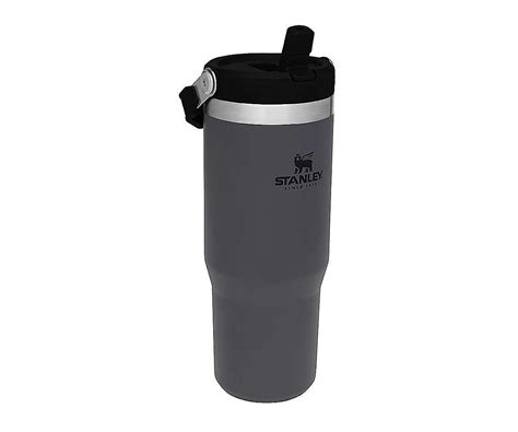 Kubek Termiczny Stanley The IceFlow Flip Straw Tumbler Ml Grafitowy Charocal