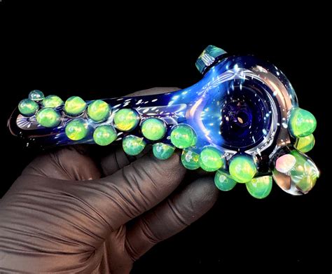 Starry Night Glass Pipe Slyme Space Pipe Hlglass