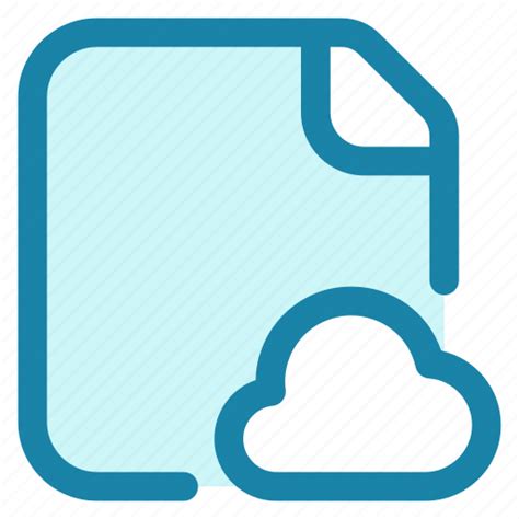 Cloud Filde Cloud File File Document Data Icon Download On
