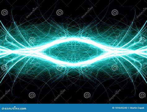 Cyan Lightning Stock Illustration Illustration Of Black 101645240
