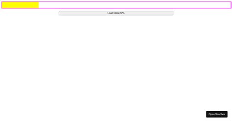 Rxjs Progressbar Codesandbox