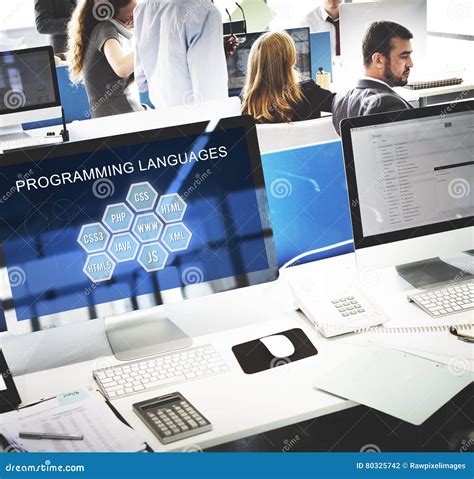 Programming Languages Software Development Overview Royalty Free Stock Image Cartoondealer
