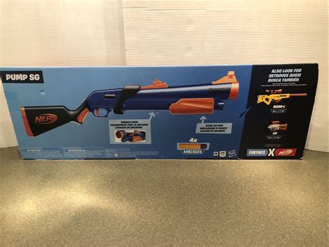 Mavin Nerf Fortnite Pump Sg Blaster Pump Action Mega Dart Ages 8 Toy
