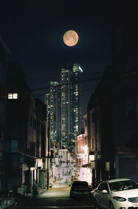 오랜만에 달 다중노출 사진 투척 실시간 베스트 갤러리