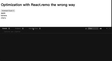 天React練功坊 攻克常見實務 面試問題 Day Optimization with React memo the wrong way iT 邦幫忙 一起幫忙解決難題拯救