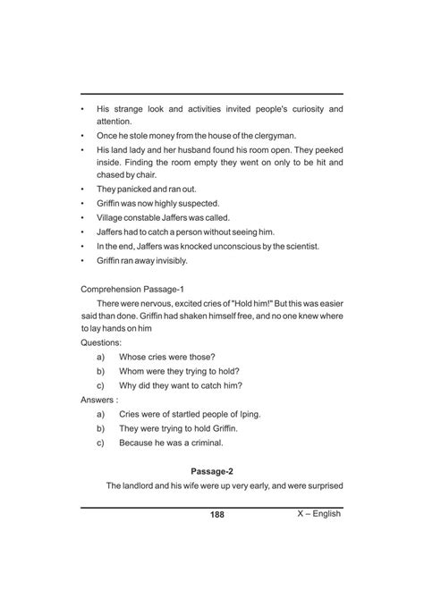 Footprints Without Feet Notes For Class 10 English PDF OneEdu24