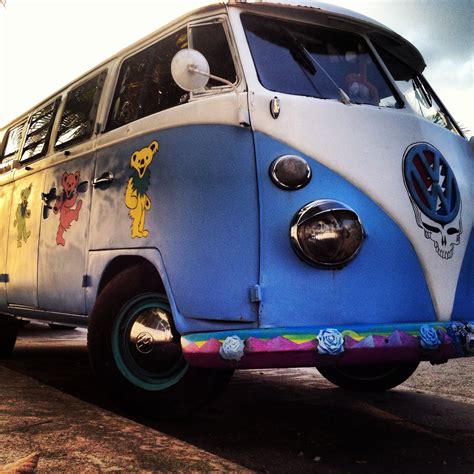 Grateful Dead Split Window Volkswagen Bus