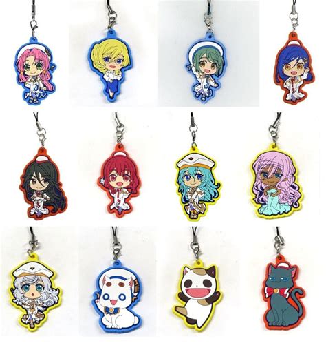 駿河屋 全12種セット 「劇場版 Aria The Crepuscolo ラバーストラップコレクション」 劇場グッズ（ストラップ）