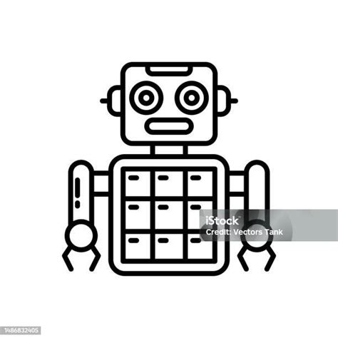 Icône Solar Robot En Vecteur Logotype Vecteurs Libres De Droits Et Plus