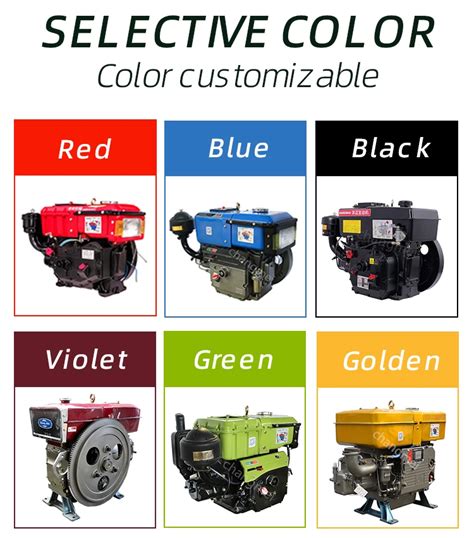 Zs1100 Water Cooled Electric Start Diesel Tractor Engine Zs1100m Marine