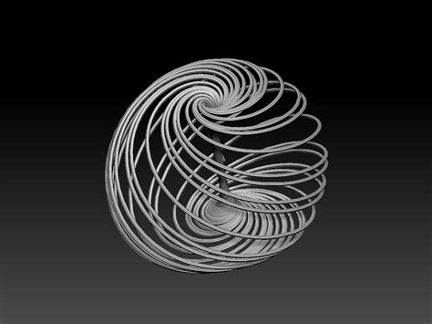 Stl File The Aizawa Attractor Attractor Aizawa Three Dimensional