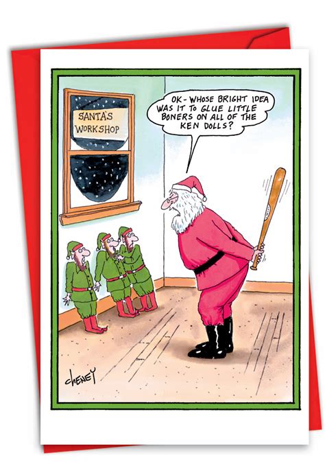 Ken Dolls Humor Christmas Card