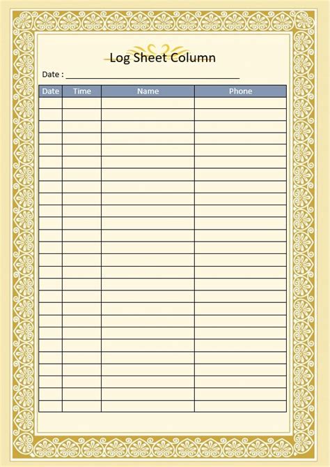 10 Simple Printable Column Paper Template That Will Ease Your Work