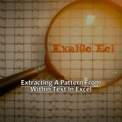 Extracting A Pattern From Within Text In Excel Manycoders