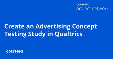 Create An Advertising Concept Testing Study In Qualtrics