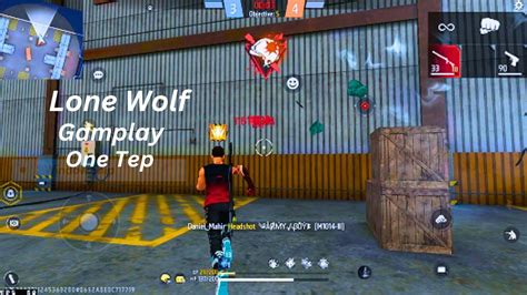 Lone Wolf Gamplay One Tep Freefire Lonewolf Onetap Youtube