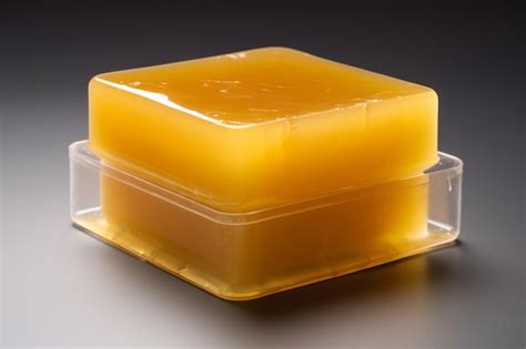 Premium Photo Beeautifully Encased The Enigmatic Cube Of Beeswax In A
