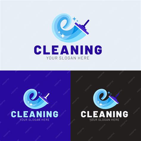 Premium Vector Flat Design Squeegee Logo Template