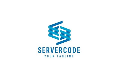 Premium Vector Server Code Logo Vector Icon Illustration