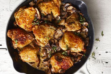 Kippendijen Uit De Oven Met Een Romige Champignonsaus Kippendij