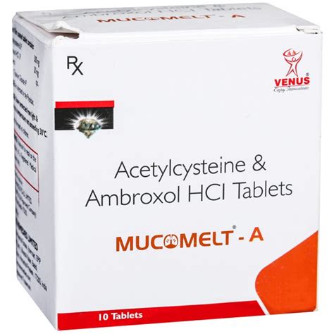 Buy Mucomelt A Tablet 10 Tab In Wholesale Price Online B2b
