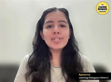 apoorva v on linkedin joining learning dialogues helped me open up to