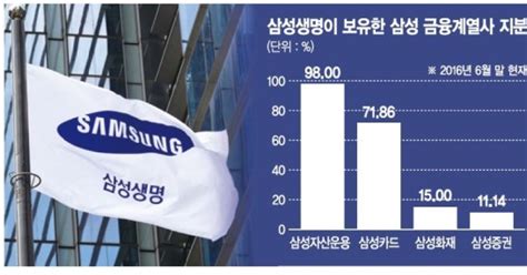 삼성생명 금융지주사 전환 포석 삼성증권 지분 8 02 추가 매입