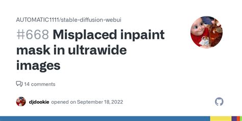 Misplaced Inpaint Mask In Ultrawide Images Issue 668 AUTOMATIC1111