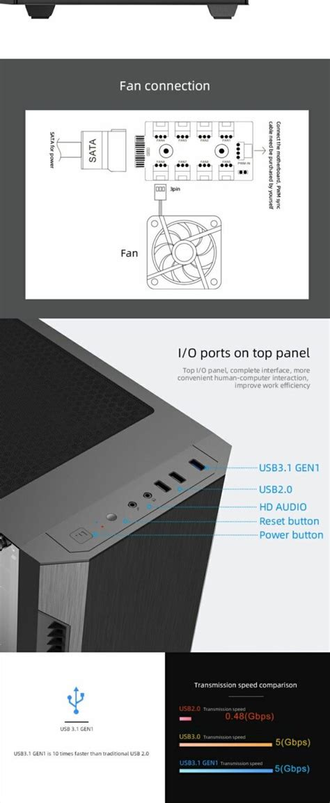 GameMax Fortress TG E-ATX Gaming Case Price in Pakistan
