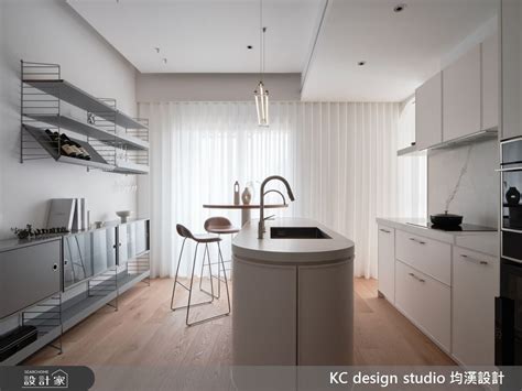 12坪毛胚屋北歐風餐廳廚房中島案例圖片kc Design Studio 均漢設計kc49敦南e宅之3－設計家 Searchome