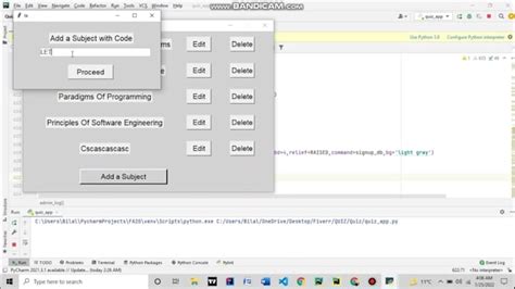 Code For Python Tasks Projects Gui Using Pyqt5 And Tkinter By