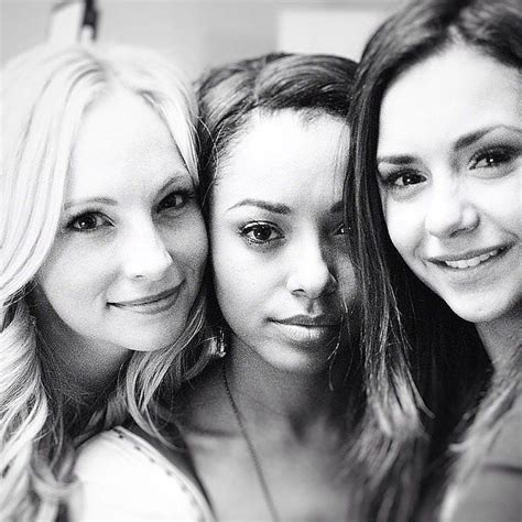 Go Behind The Scenes Of Nina Dobrevs Final Days On The Vampire Diaries
