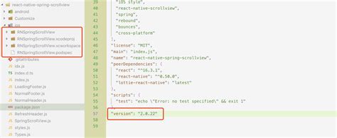 pod 安装报错SpringScrollContentView was not found Issue 32
