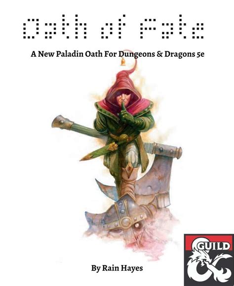 Oath of Fate - A New Paladin Oath for 5e - Dungeon Masters Guild ...