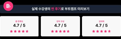 패스트캠퍼스 프로덕트 매니저pm 부트캠프 패스트캠퍼스