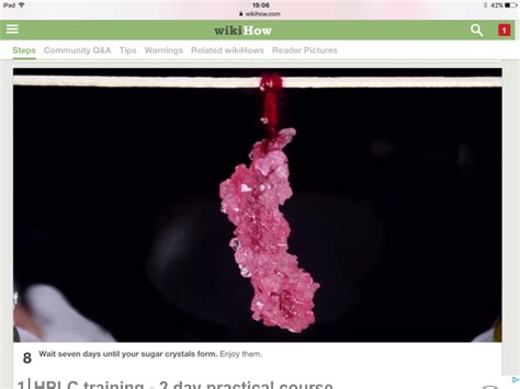 How To Make Edible Sugar Crystals Steps With Pictures