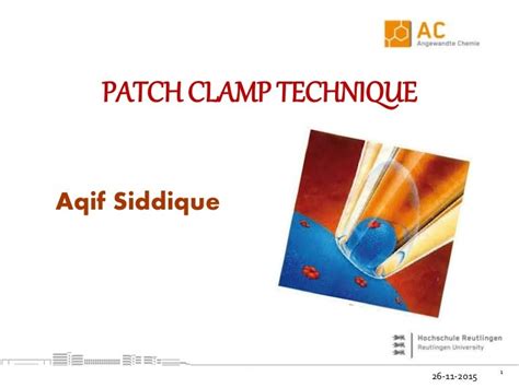 Patch Clamp Technique By Aqif Siddique