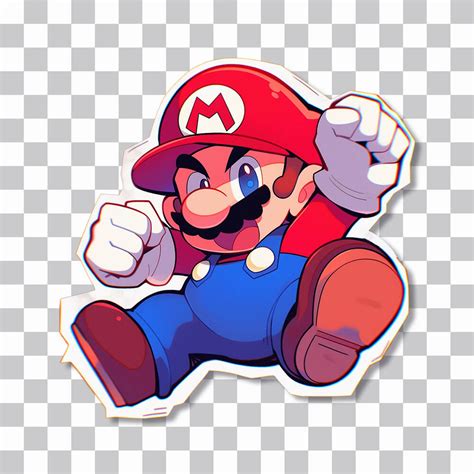 Image Jumping Mario Artwork New Super Mario Bros Wii