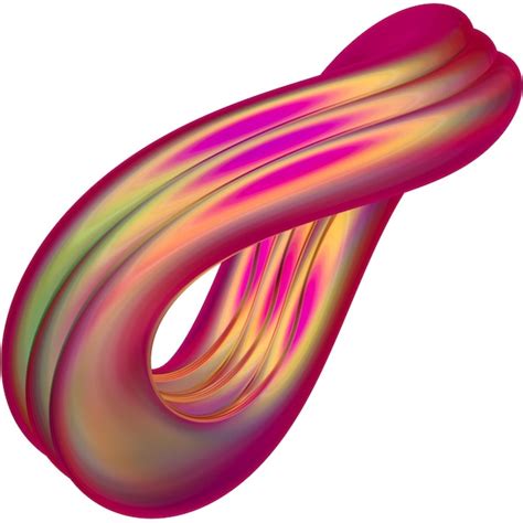 Premium Photo Abstract Geometric Holographic 3d Shape