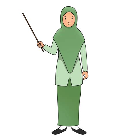 The Madrasa Teacher Explains The Lesson In Front Of The Class Teacher