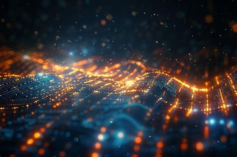 Premium Photo Dynamic Backdrop Illustrates Interconnectedness Of Technology Networks And Big Data