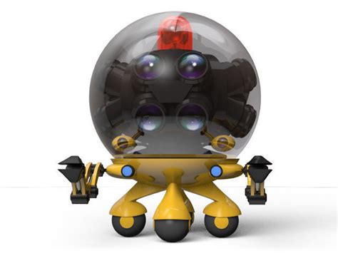 Security Robot 3d Model Cgtrader
