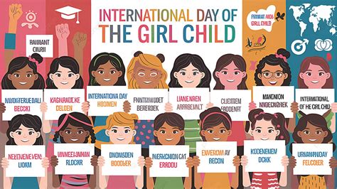 Empowering Girls For A Brighter And Equal Future Background Girls For